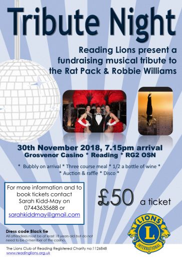 Welcome to the LIONS CLUB OF READING - Welcome